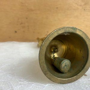 Vintage | Accents | Vintage Hand Carved Cast Iron Bell | Poshmark